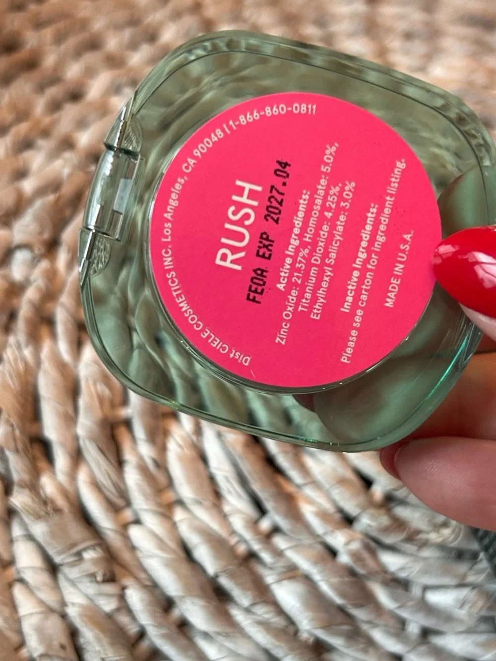 Ciele | Makeup | New Ciele Flush Protect Spf 45 Powder Blush Rush ...